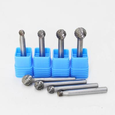 중국 텅스텐 탄화물 헐 비트 1/4 인치 턱 지름 견고한 고지 상자에 포장 판매용