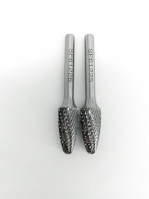 China Standard Cut Tungsten Abrasive Tungsten Carbide Rotary Burrs For Various Industries for sale