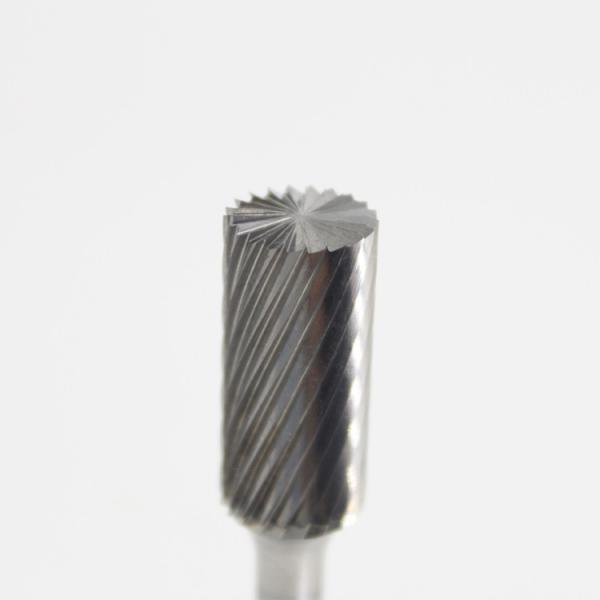 40 CrMo Shank Single Cut 6mm Shank SB Cylinder End Cut Carbide Burr Bits for Metal