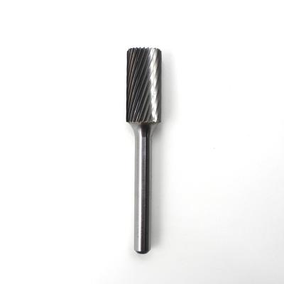 China SA Cylindrical Carbide Burr Die Grinder Burr Bits On 1/4″ Shanks Impact Toughness for sale