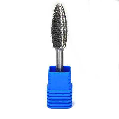 China Weld Rough Edges  Flame Carbide Burr Polishing Carbide Burr Tool for sale