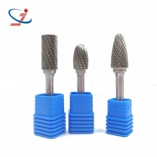 High Rotating Speed  Tungsten Carbide Grinding Bit High Production Efficiency