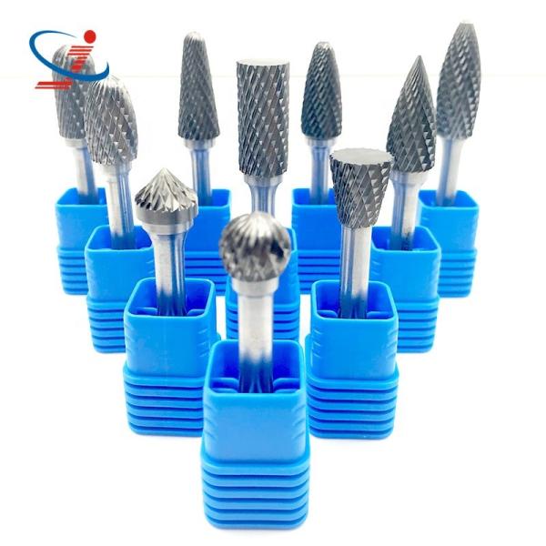 High Rotating Speed  Tungsten Carbide Grinding Bit High Production Efficiency