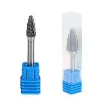 Cina Sbavature rotatorie rotonde degli archivi del carburo di tungsteno di forma dell'albero del naso in vendita