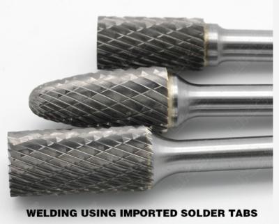 Cina A scrive il carburo cilindrico Burr Double Cut For Metal e scultura non del metallo in vendita