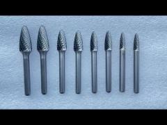 Otary Burrs For Metal Taper Shanpe With Radius Carbide Deburring Bits