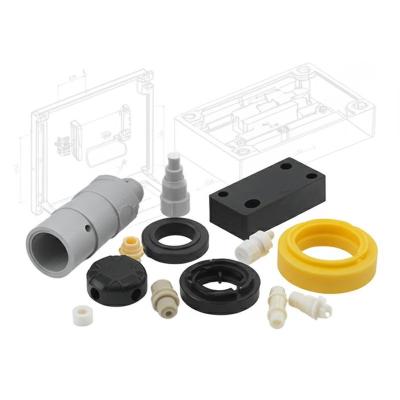 China ABS PP PC PA6 PA66 TPU Injection Molded Plastic Parts With CAD Design Customization for sale