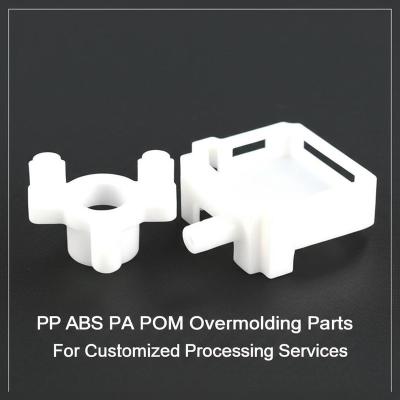 China PP ABS PA POM Overmolding Parts For Customized Processing Services for sale