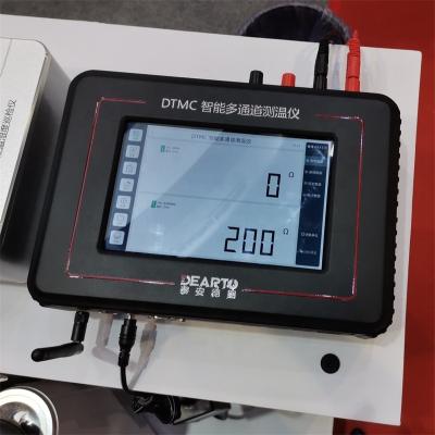 China Multi-channel accurate measuring and display of temperature and resistance value for sale