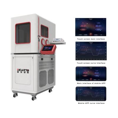 China Precision wide humidity 5 to 95%RH calibration thermometer and hygrometer standard test chamber for sale