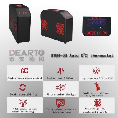 China Portable automatic zero temperature thermostat,ice point cell calibrator for sale