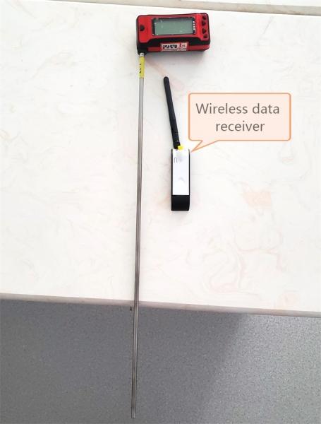 Quality Stick type high precision digital thermometer with 500mm long stem for sale