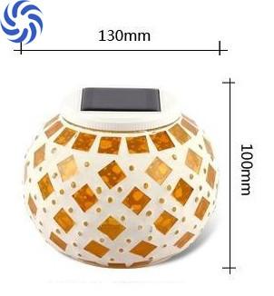 China Outdoor Waterproof Garden Solar Jar Lights For Park / Patio / Yard Decor for sale