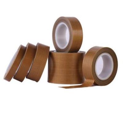 Cina Nastro adesivo in vetro in silicone resistente al calore Nastro adesivo in vetro marrone in vendita