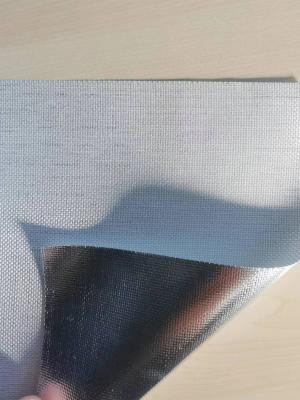 China 118 Gsm Estrutura de tecido de vidro laminado com alumínio para um elevado desempenho de isolamento à venda