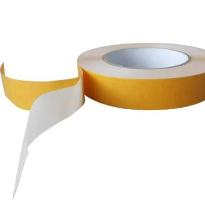 China Double Sided BOPP Tape with 90um Thickness 14 N/25mm Adhesion and 70 N/25mm Tensile Strength for sale