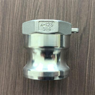 China Type A Stainless Steel Camlock Coupling Precision Investment Casting for sale
