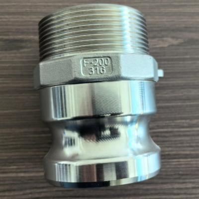 中国 型F ステンレス鋼のカムロック結合 精密投資鋳造 販売のため