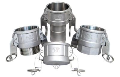 中国 オートロックカムロックカップリング タイプB/C/D/DC セルフロックハンドル付き 販売のため