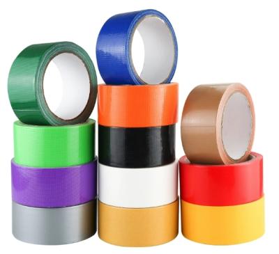 China Heavy Duty Fabric Duct Tape 180um Thickness Cloth Duct Tape for sale