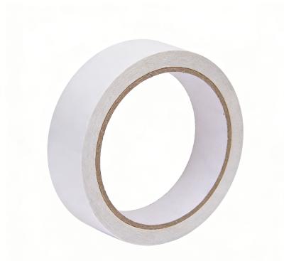 China Double Sided Tissue Adhesive Tape 100um Thickness With Solvent Acrylic Adhesive for sale