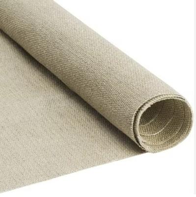 China High-Temperature Vermiculite Coated Fiberglass/ High Silica Fabric for sale
