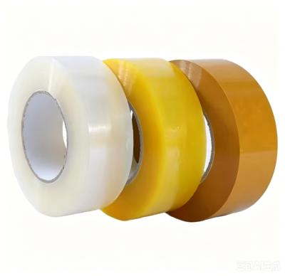 China OPP Transparent Tape With Water-based Acrylic adhesive 0.04~0.07mm Thickness for sale