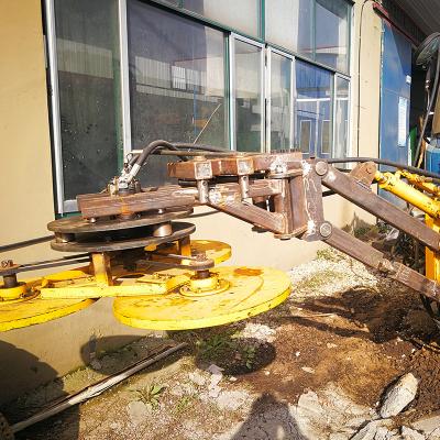 China Trekkingsvoertuig Motorweg hellingsbescherming Hydraulische trimmer voor grasveldwijding Te koop
