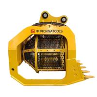 China Soil Screening Solution Mini Excavator Screening Bucket For 35t-40t Excavators for sale