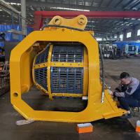 China Soil Screening Solution Mini Excavator Screening Bucket For 35t-40t Excavators for sale