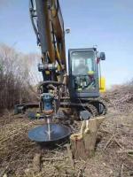 China Energy Mining Excavator Forest Tree Cutting Machine Tree Saw With Technology for sale