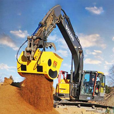 Cina Macchine per la costruzione dell'impianto di scavo 3000 Attachment Rotating Sieving Bucket With Mesh Screen in vendita