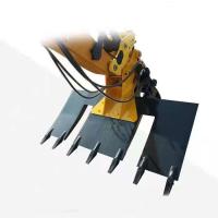 China 600 Excavator Front End Hook Machine With Sleeper Replacement Machine for Railway for sale