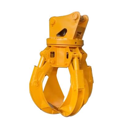 China Stahlschalen Schrottgriff Hydraulische Greifer Eimer für Bagger und Schrott Metall Klauen zu verkaufen