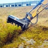 China Customized Flail Mower For Excavator Can Handle It Grass Flail Mower for sale