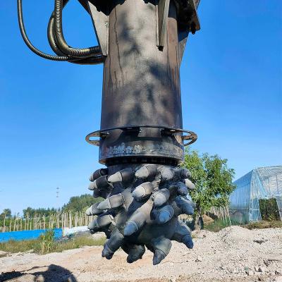 Cina 1-40 tonnellate Escavatore compatibile frizione tamburo tagliaerba per tagliacatena trincea in vendita