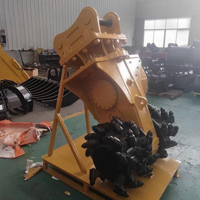 Cina Alta garanzia escavatore carburo idraulico doppio taglio tamburo accettabile in vendita
