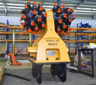 China Bouwmachines Graafmachine Freesmachine Drum Cutter voor 1-40 ton Graafmachine Te koop