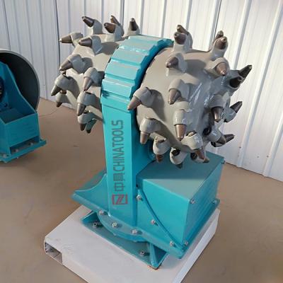China Graafmachine Hydraulische roterende trommelsnipper aanpasbaar voor verschillende werkomstandigheden Te koop