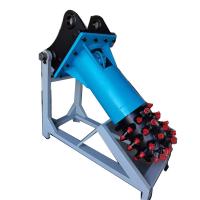 China Excavator Auger Attachment Hydraulic Drum Cutter for Precise Construction for sale