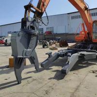 China 280 305mm Length Large Hydraulic Demolition Excavator Scissors For Construction Waste Processing for sale