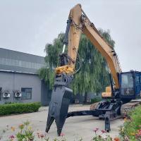 China 280 305mm Length Large Hydraulic Demolition Excavator Scissors For Construction Waste Processing for sale