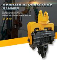 China High Operating Efficiency Excavator Pile Driver Second Hand Ground Screw Pile Electric Driver for sale