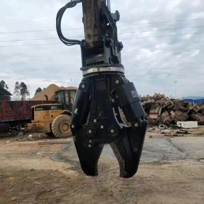 Cina Tesi idrauliche rotanti per metallo per escavatori Tesi idraulica per rottami da 3 a 40 tonnellate in vendita