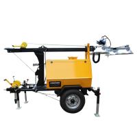 China LED Lighting Tower Generator Mobile Lighting Tower For Construction And Firefighting for sale