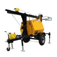 China LED Lighting Tower Generator Mobile Lighting Tower For Construction And Firefighting for sale