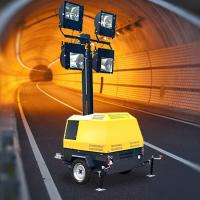 China LED Lighting Tower Generator Mobile Lighting Tower For Construction And Firefighting for sale