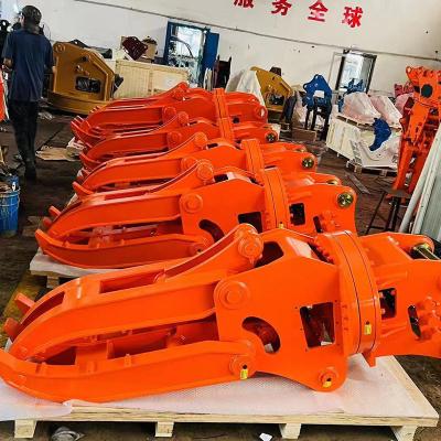Cina 100% di ispezione ZHONGJU escavatore log grapple escavatore grapple idraulico mini escavatore grapple in vendita