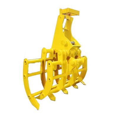 Cina 4-50T Escavatore idraulico rotante Log Grapple Cotton Grapple per 6-40Ton Escavatore in vendita