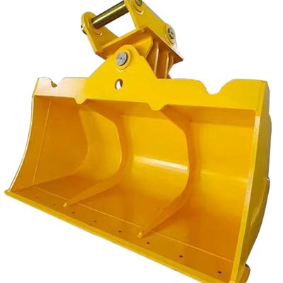 China 20 Tonne Construction Works Excavator Tilt Bucket with 48 Degree Tilt SY35C for sale